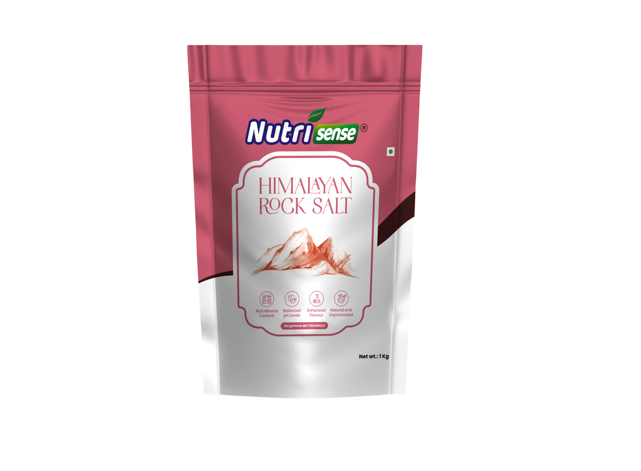 Nutrisense Rock Salt – 1Kg | Natural Mineral Salt • Balanced pH • Arom ...